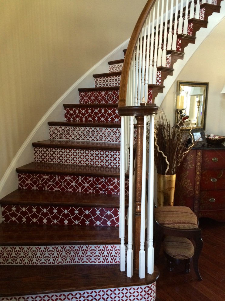 Foyer Stairs - Traditional - Staircase - Philadelphia - by Yveline ...