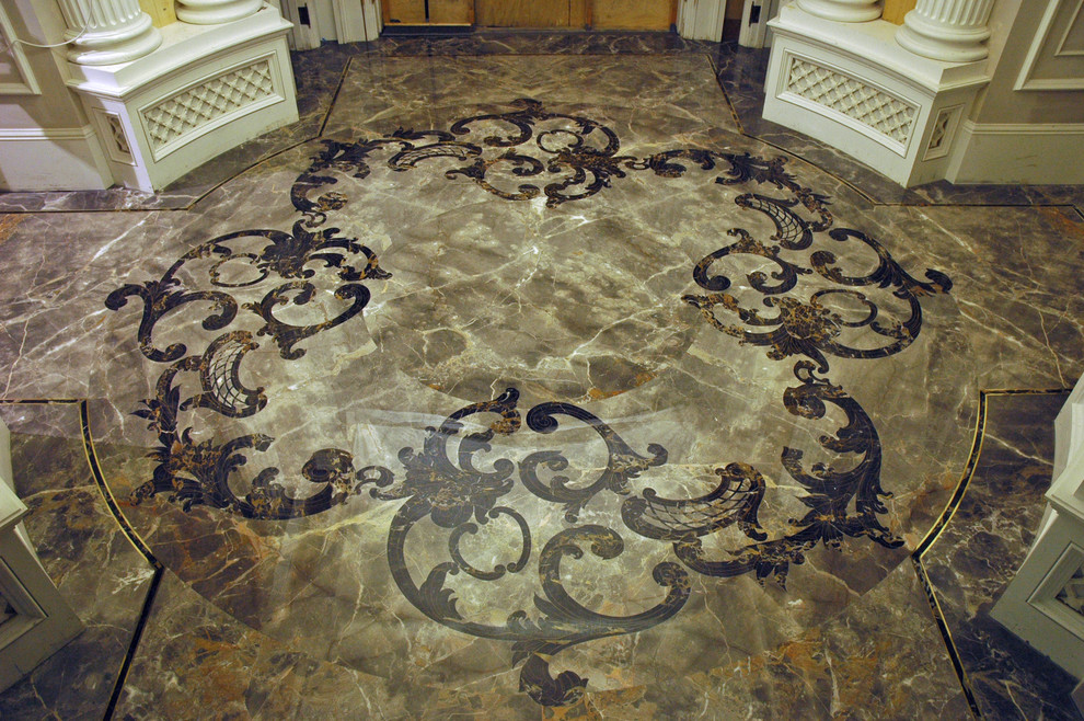 French Baroque Custom Home - Traditional - Entry - Seattle - by J.T ...