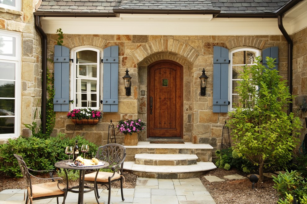 French Country Home - French Country - Entry - Detroit - by LUXE Homes ...