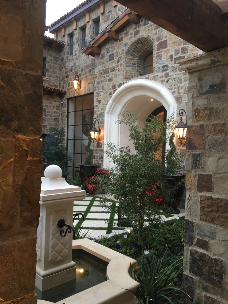 French Villa - Transitional - Entry - Phoenix - by Fratantoni Interior ...