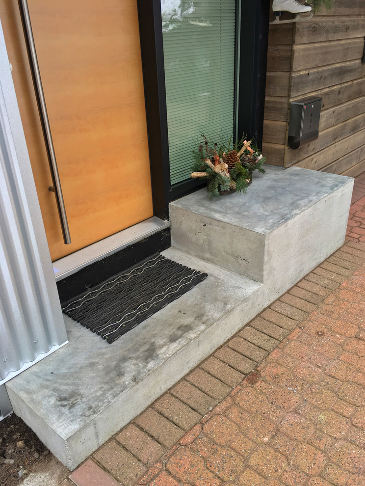 Front Entrance - Modern - Entry - Vancouver - by Blue Bear Landscape ...