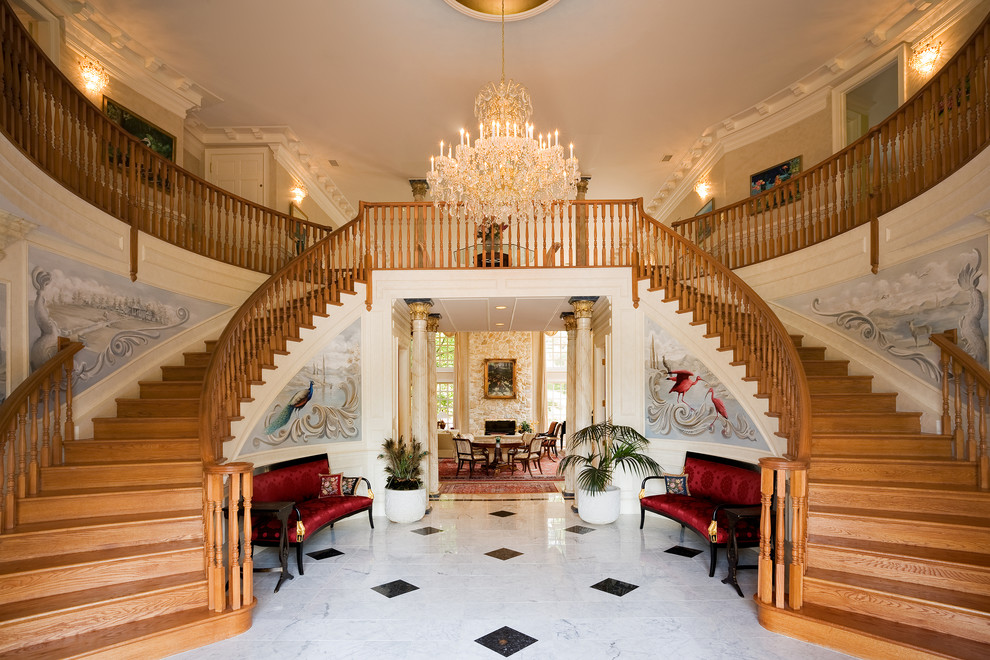 Front Entry Foyer - Traditional - Entry - DC Metro - by Foley ...