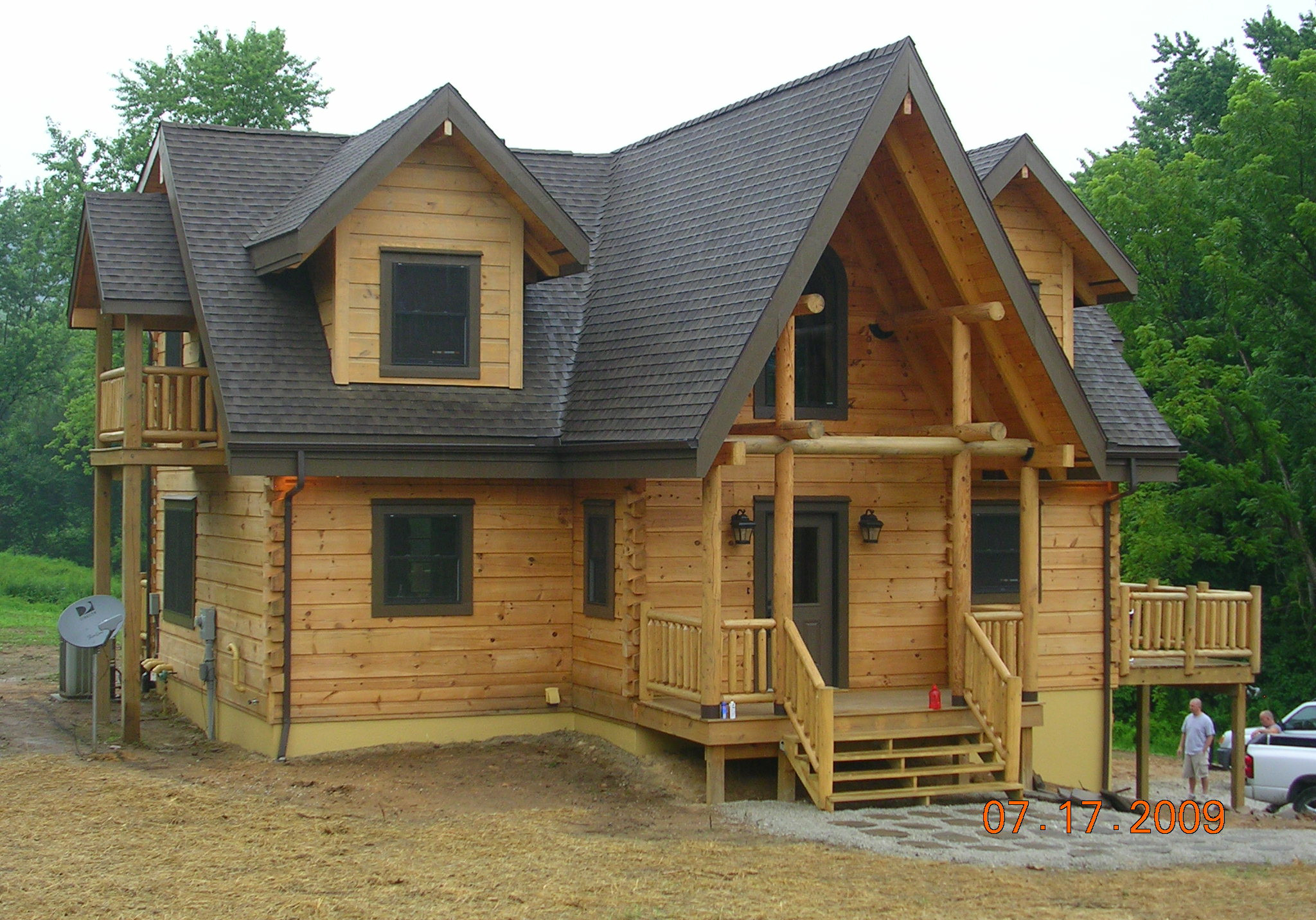 Log Home Entry Driveways Log Home Floor Plans 2400 3000 Sq Ft