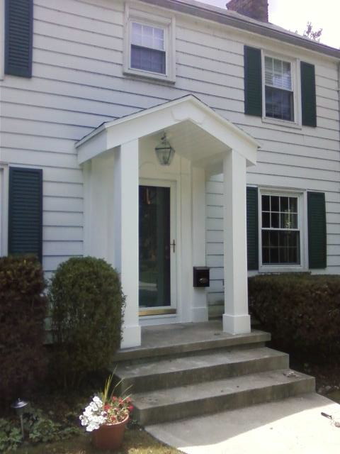 Front Entry Portico - Traditional - Entry - Other | Houzz Front Entry Portico - Traditional - Entry - Other | Houzz