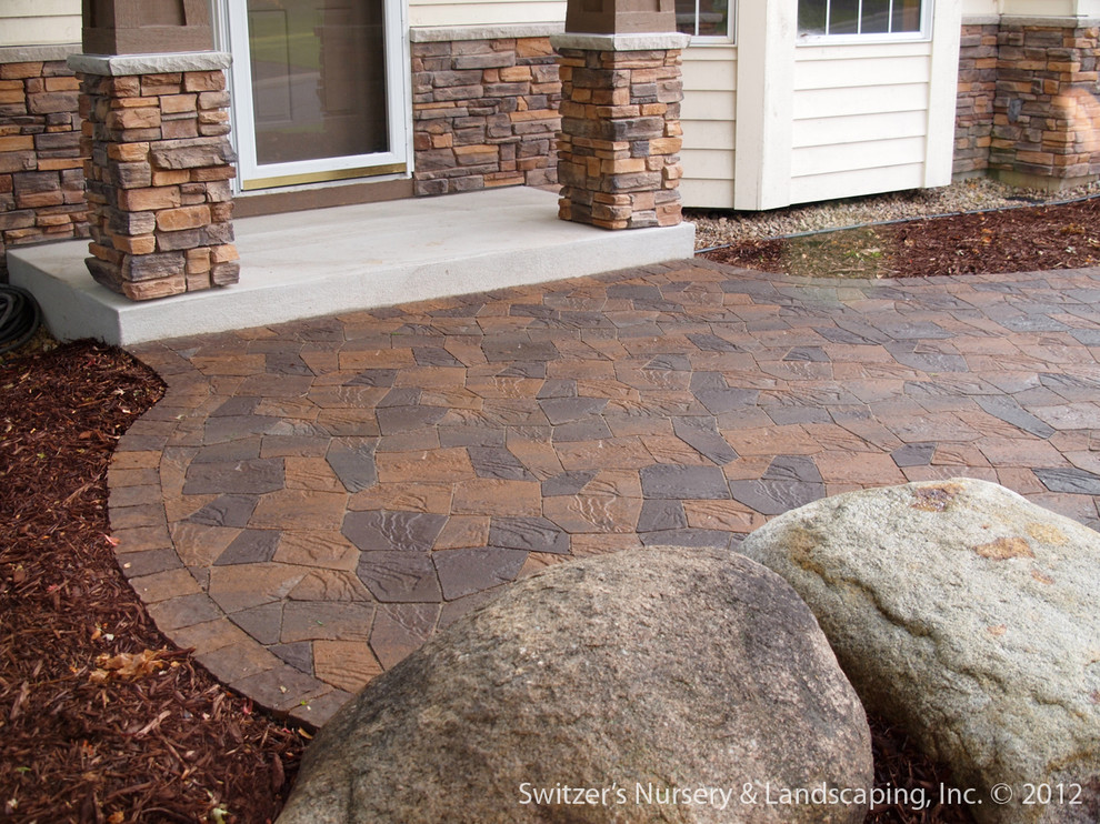 Front Stoop & Walk Renovation - Traditional - Entry - Minneapolis - by ...