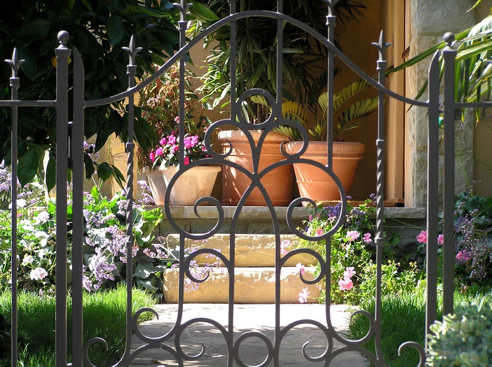 Gates - Mediterranean - Entry - Santa Barbara - by Charles McClure ...