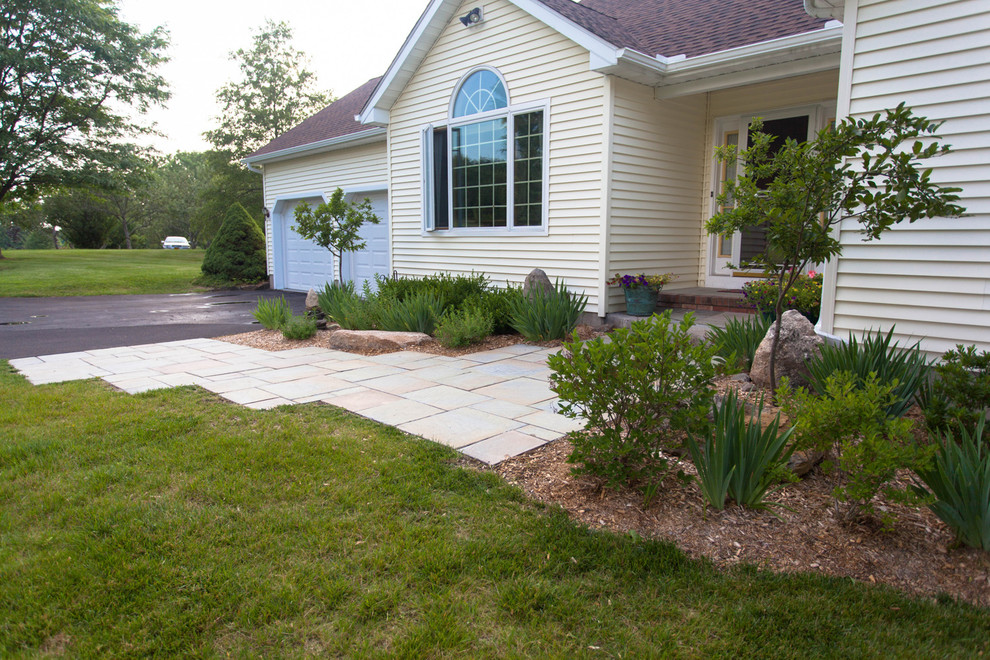 Geometric Front Entry Walkway - Contemporary - Entrance - New York - by ...