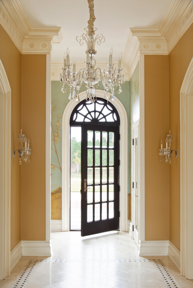 Georgian Colonial House - Traditional - Entry - Little Rock - by Kaki ...