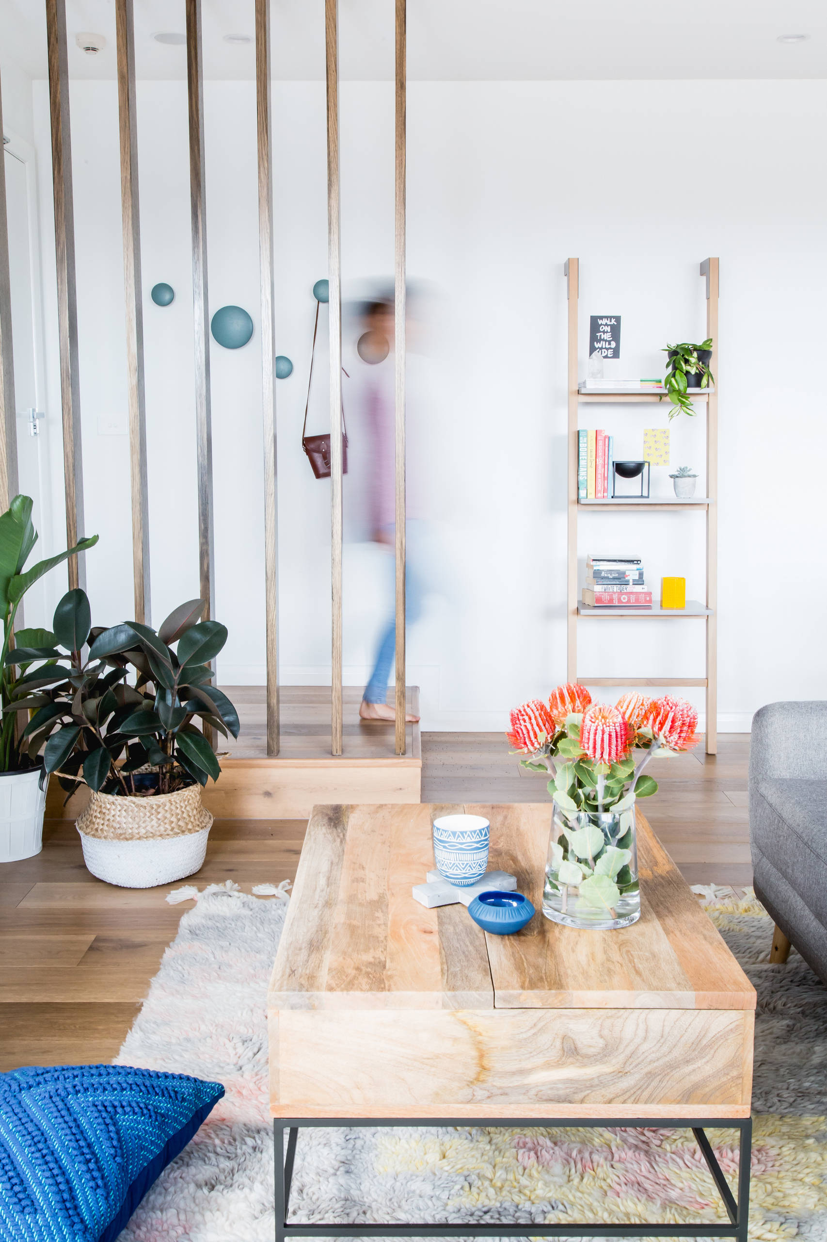 Room Tour: A Small Flat is Kept Clutter-free With Clever Storage | Houzz UK