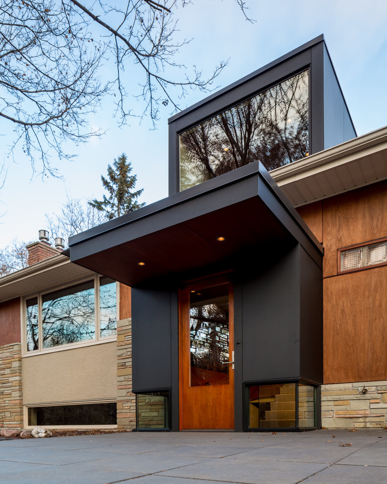 NEW LIFE AT THE SPLIT - Contemporary - Entry - Minneapolis - by ...