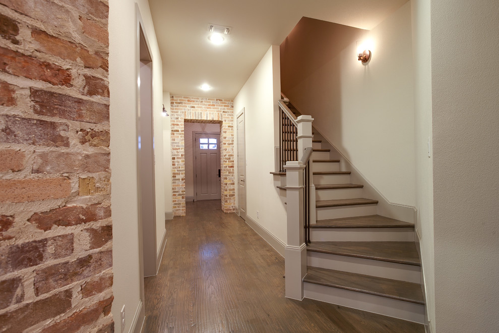 Gray Toned Craftsman Home - Craftsman - Entry - Dallas - by Noble ...