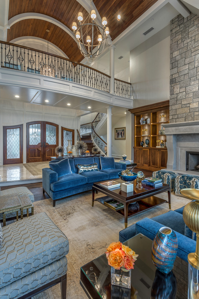 Great Room and Entry - Traditional - Entry - Detroit - by The Nielsen ...