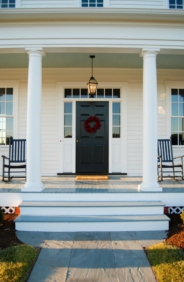 Greek Revival Farm House - Farmhouse - Entry - Other - by Custom ...
