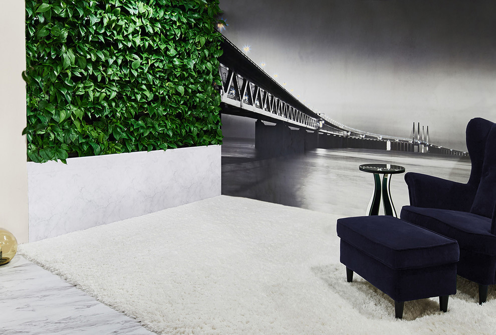 Green Wall/Living Wall/Vertical Garden - Modern - Entry - Los Angeles ...