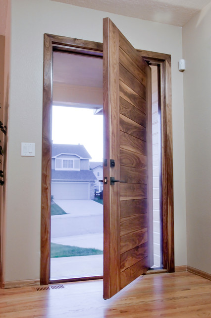 Hector Pivot Door Design - Contemporary - Entrance - Denver - by Pivot ...