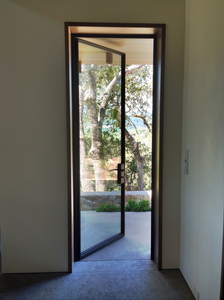 Jada Windows Thermally Broken Steel Large Swing Door - Contemporary ...