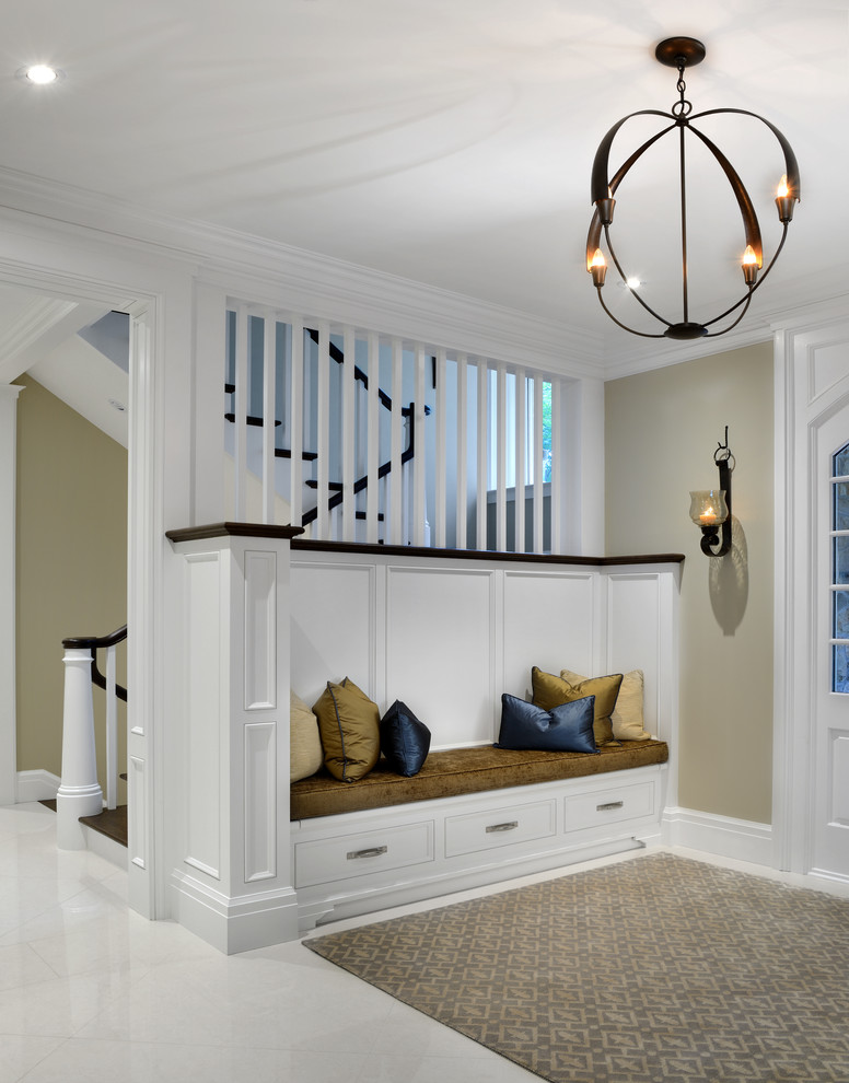 Jane Lockhart Interior Design, Craftsman-Style Entryway - Arts & Crafts ...