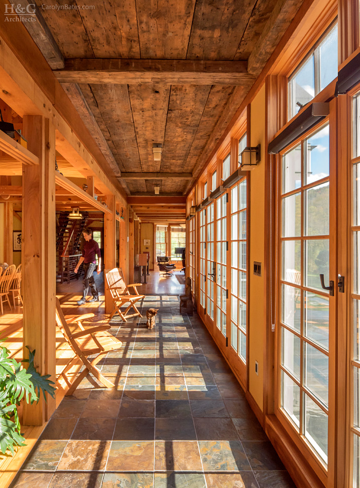 Japanese Inspired Post & Beam - Contemporary - Entry - Burlington - by ...
