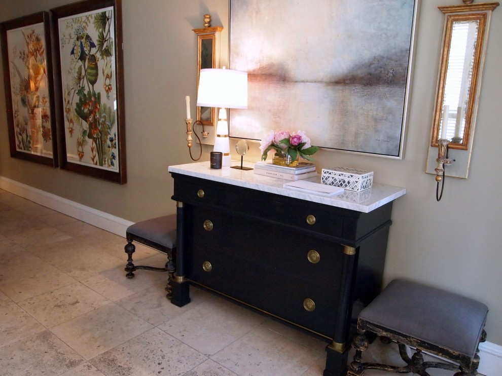 Jenkins Baer Foyer - Traditional - Entry - Baltimore - by Elizabeth ...