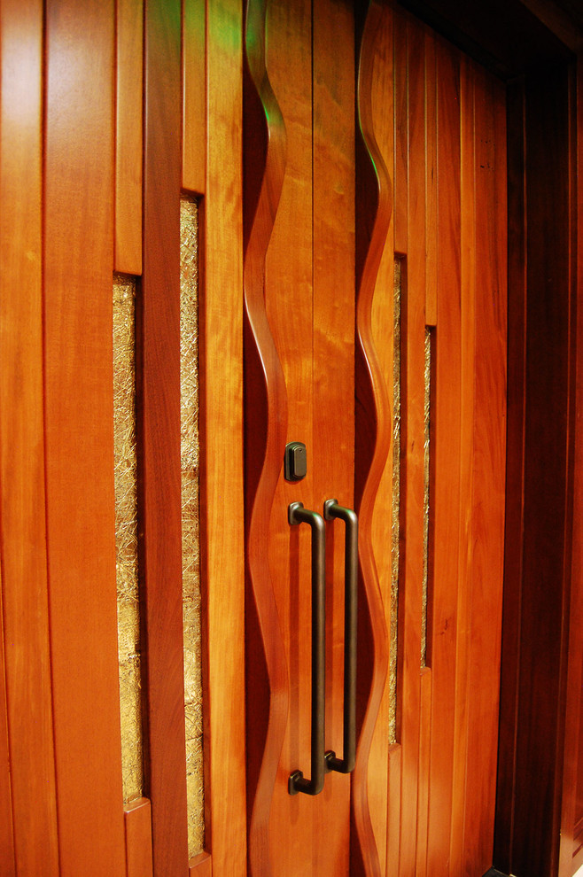 Judicial Doors and Law Library Back Panels - Contemporary - Entry ...
