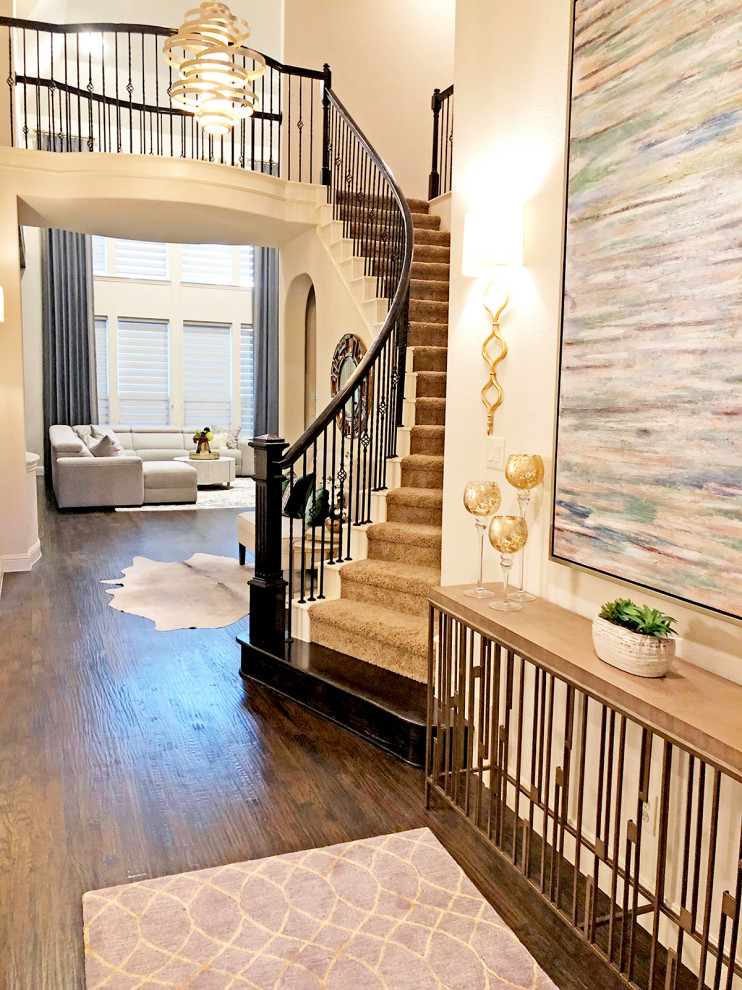Kerry Living-Dining-Entry - Transitional - Entry - Dallas - by Bolen ...