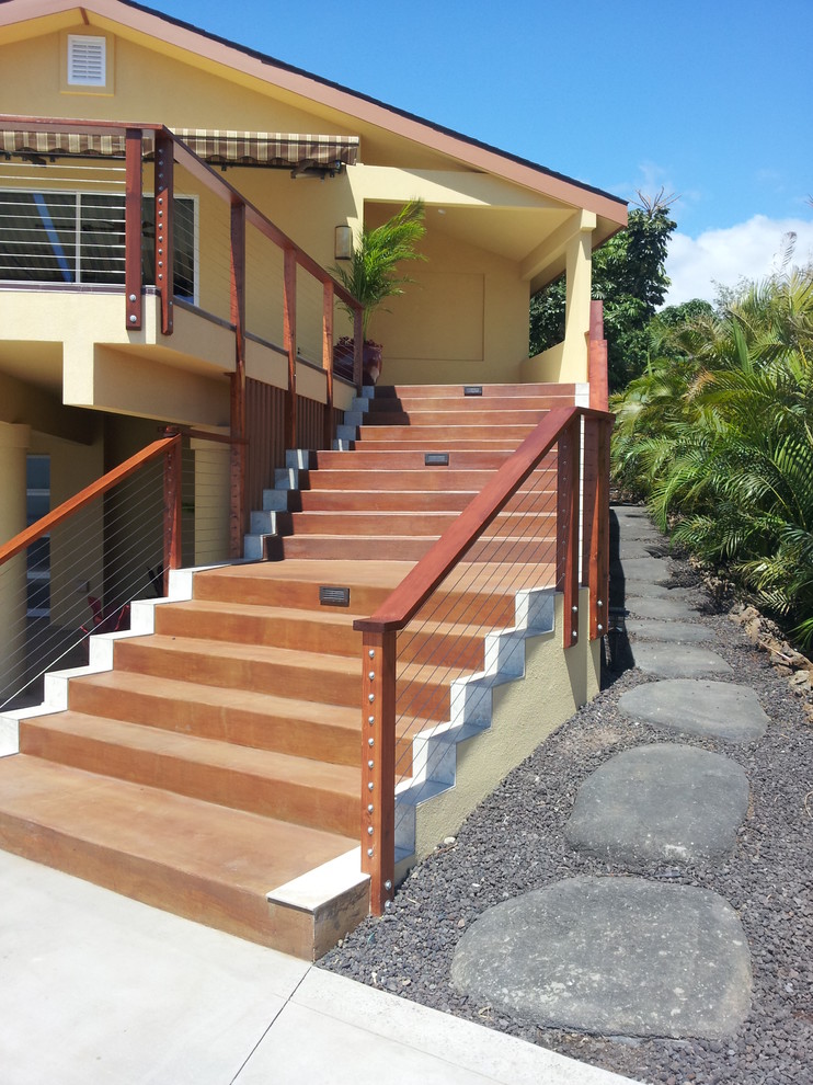 Kupulau Project - Contemporary - Entry - Hawaii - by Maui Joinery Inc ...