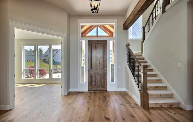 L-Shaped Home : Front Entry - Transitional - Entry - Portland - by ...