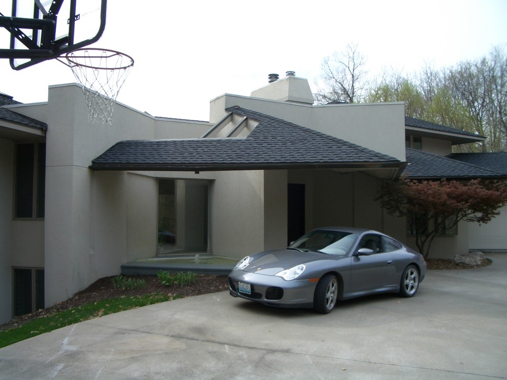 Lake Point - Contemporary - Entry - St Louis - by J.E. Cundiff ...