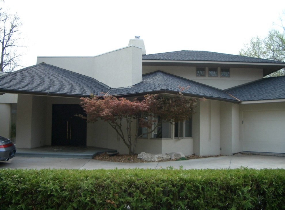 Lake Point - Contemporary - Entry - St Louis - by J.E. Cundiff ...