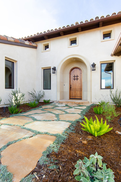 Las Ventanas Spanish - Mediterranean - Entry - San Luis Obispo - by ...
