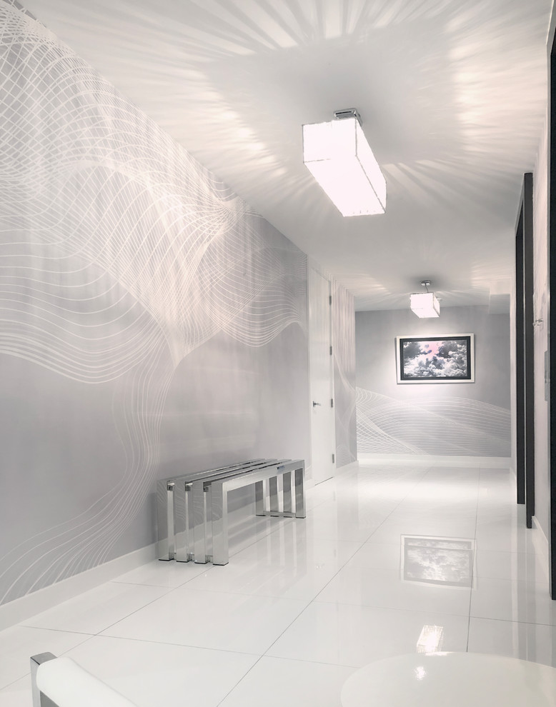 Little White Lines {l w l} - Modern - Entry - Miami - by EDGE ...