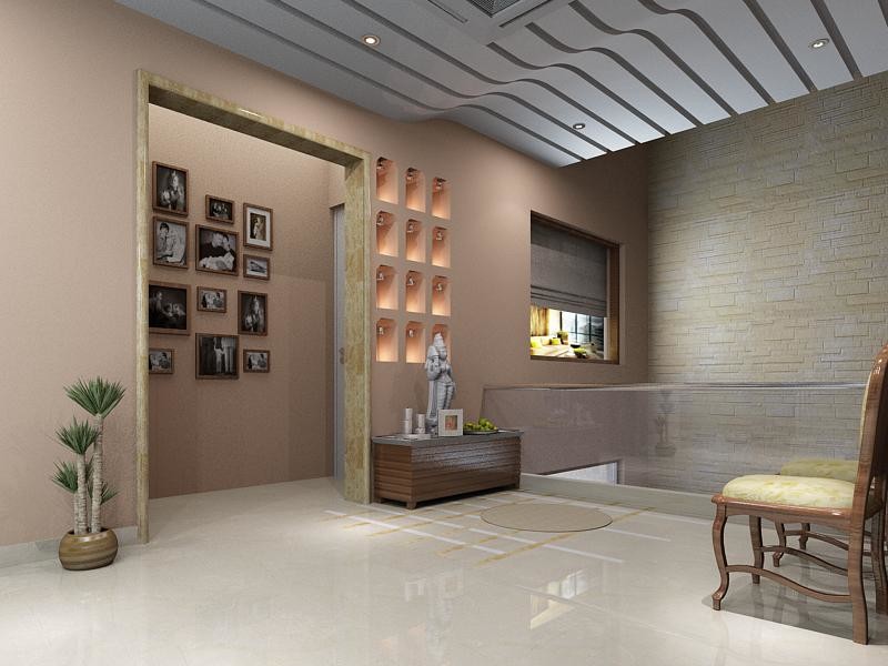 Lobby & Mandir - Modern - Entry - Delhi - by Interiors Planet | Houzz