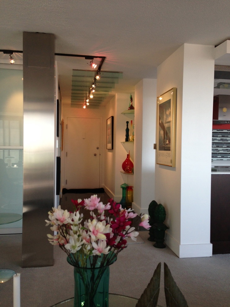 Lofty Aspirations - 1960's Apartment Transformed / Entry Foyer - Modern ...