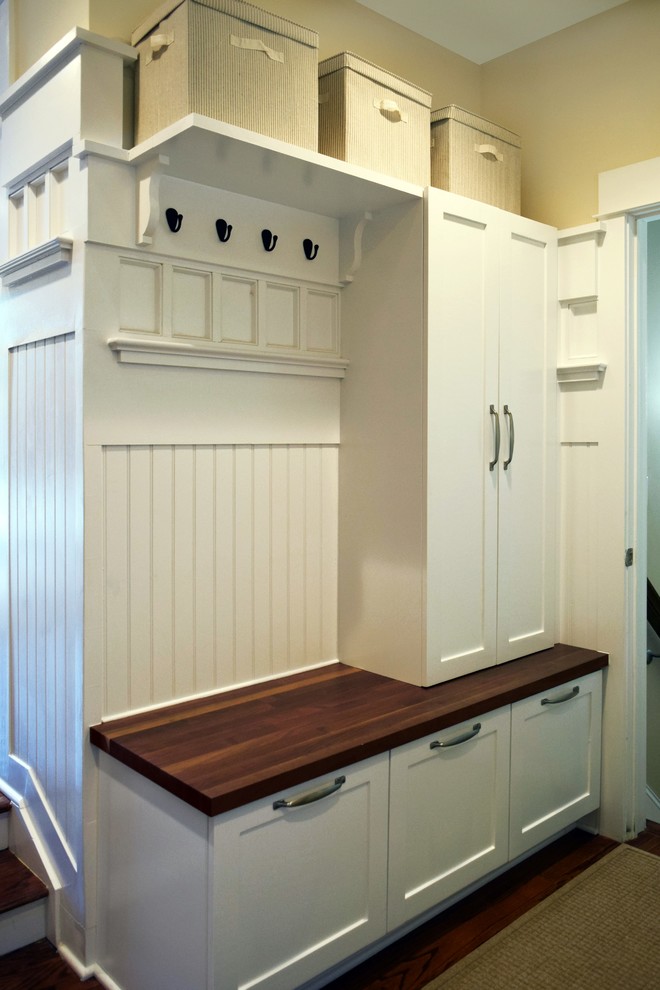 Luxury Basement Remodel, Mudroom, Built-ins - Entry - Philadelphia - by ...