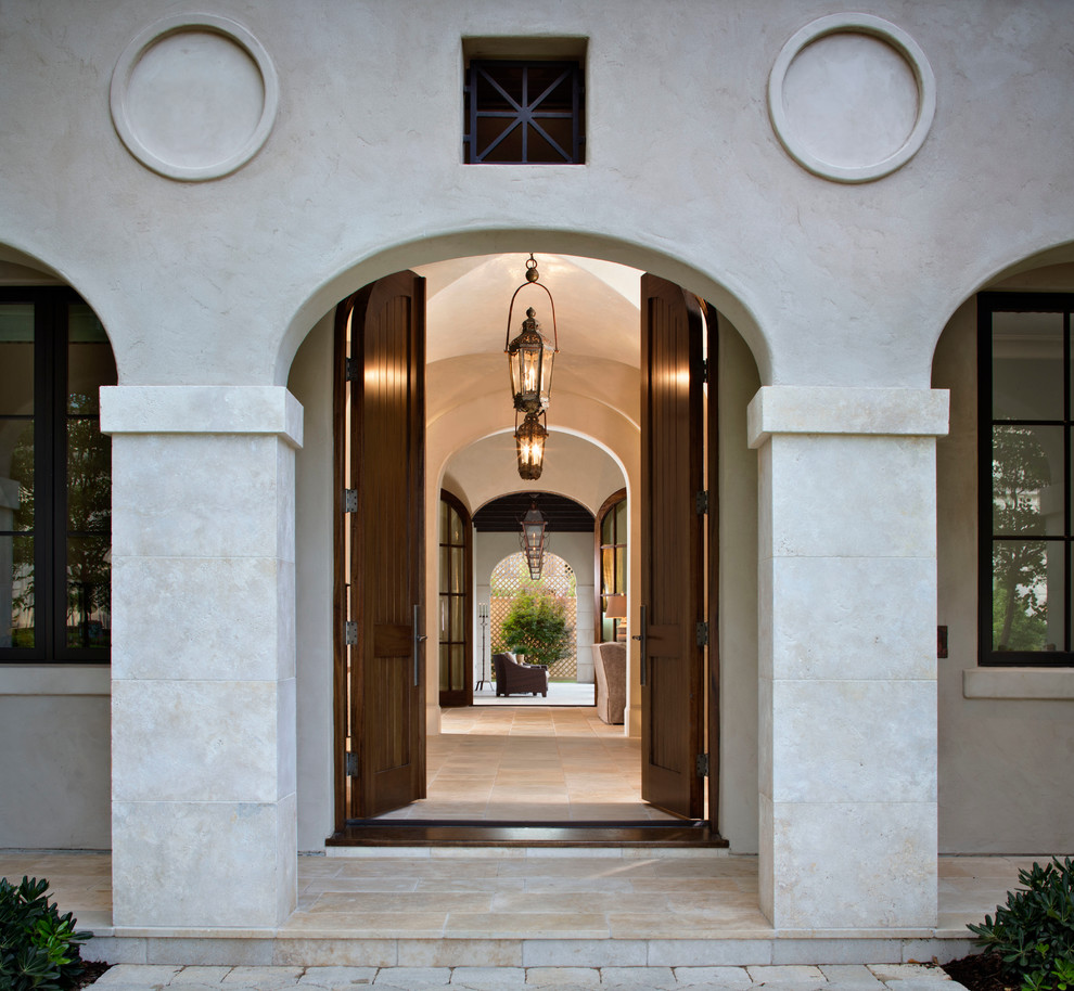 Main Home Entryway - Mediterranean - Entry - Houston - by Bankston May ...