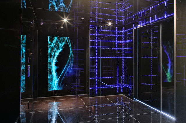 Miami Penthouse Entrance LED Wall Panels - Contemporary - Entry - Miami ...