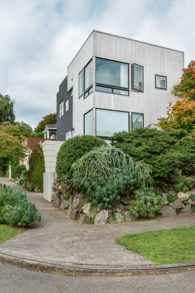 Minecraft House - Contemporary - Entrance - Seattle - by Board & Vellum ...