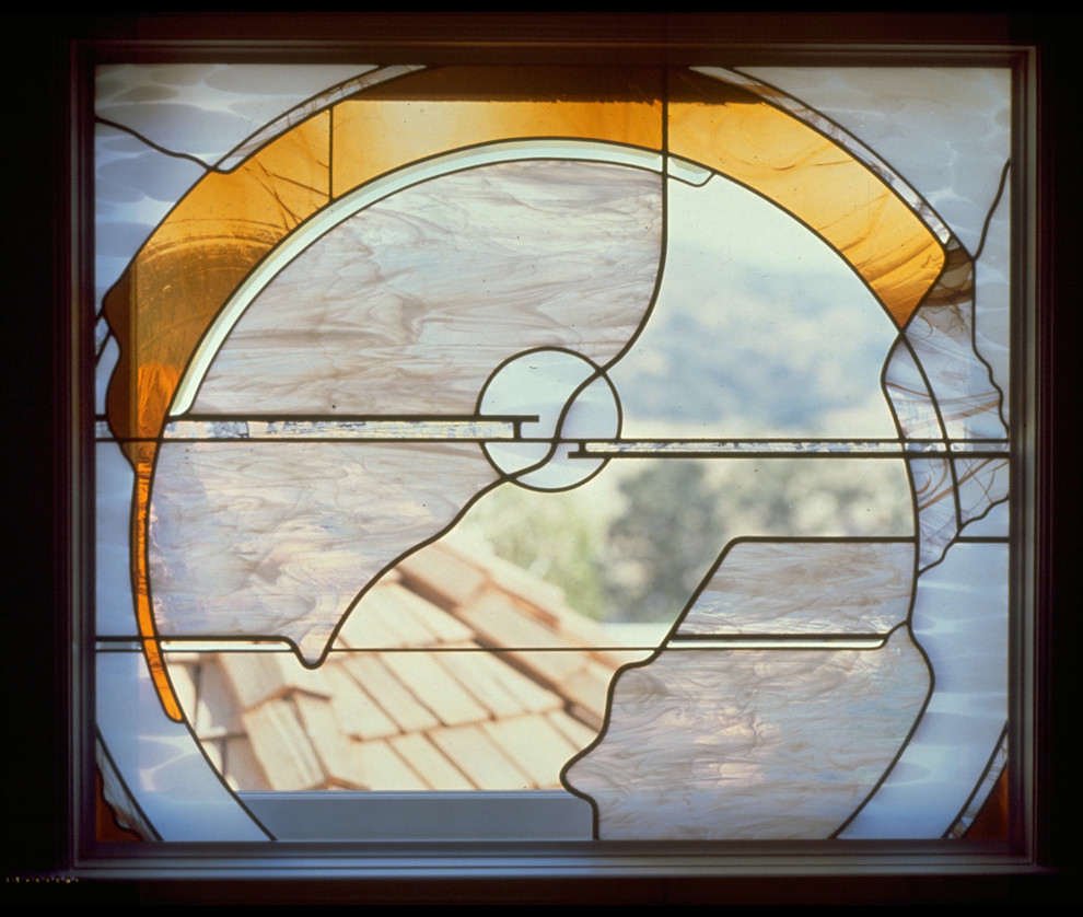 Modern/Contemporary Stained Glass Windows/Doors - Transitional - Entry ...