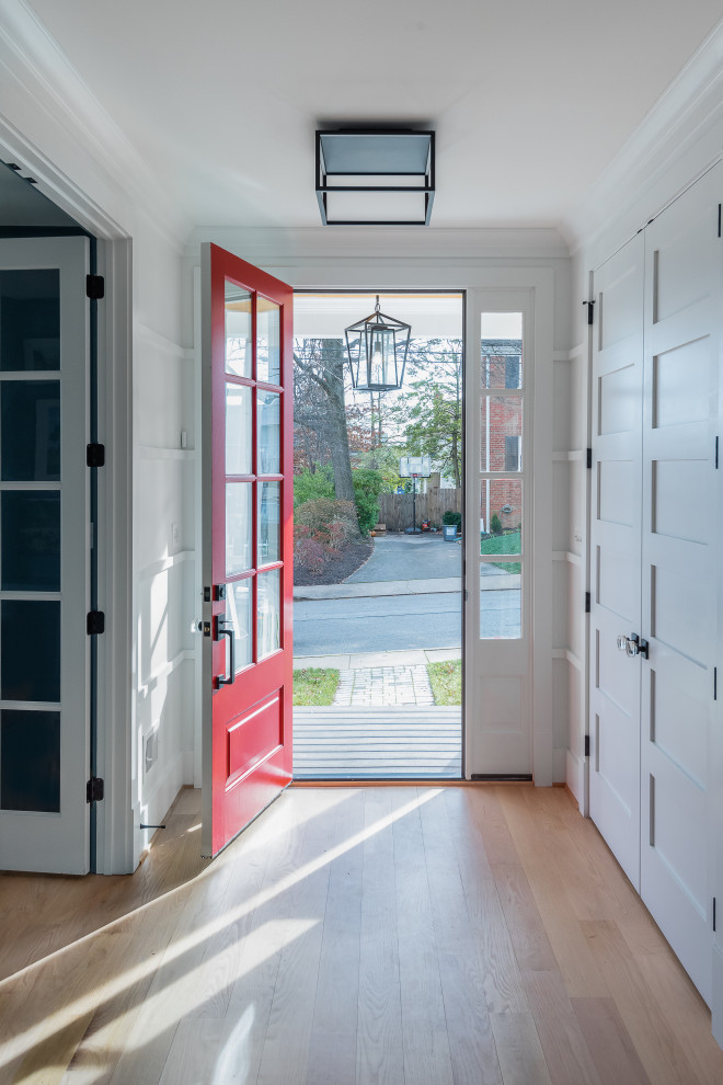 Modern Farmhouse Custom Build - Farmhouse - Entry - DC Metro - by Erica ...