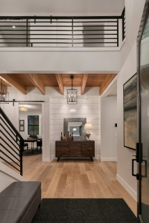 Modern Farmhouse Entry - Farmhouse - Entry - Seattle - by Enfort Homes ...