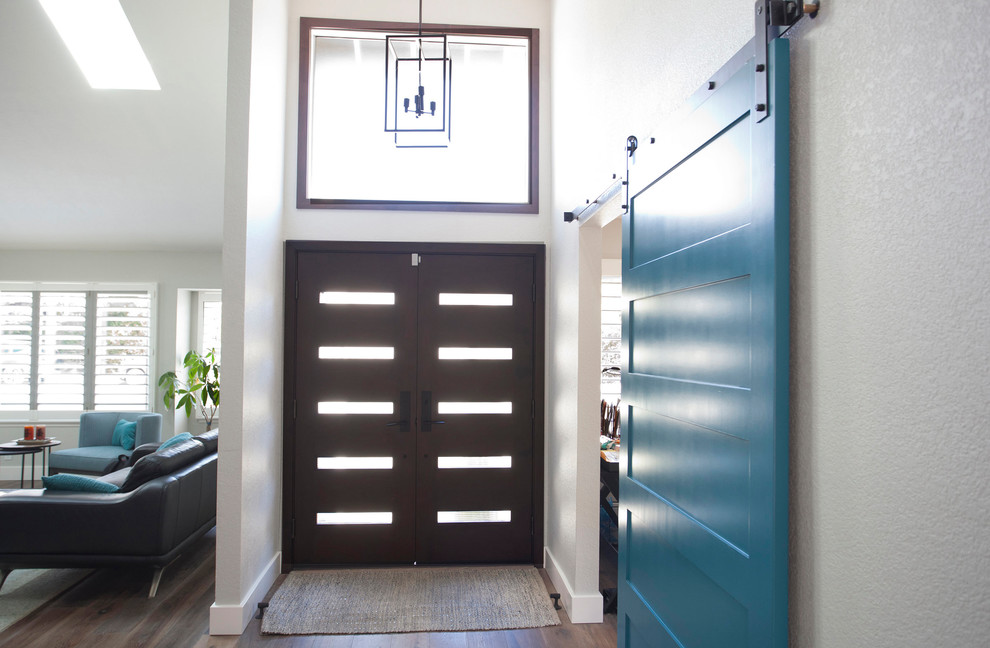 Modern house remodel: Barn Door and Hardware - Modern - Entry - San ...