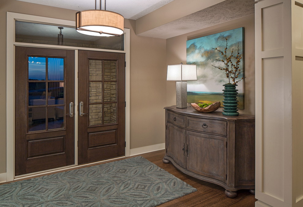 Modern Prairie - Transitional - Entry - Omaha - by Interiors Joan and ...