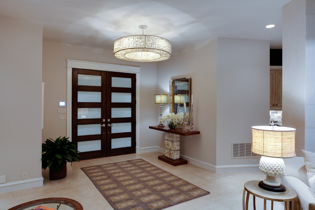 Modern Santa Fe Style - Modern - Entry - Austin - by Burdick Custom ...