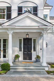 Modern Shoreline Colonial - Transitional - Entry - New York - by Wadia ...