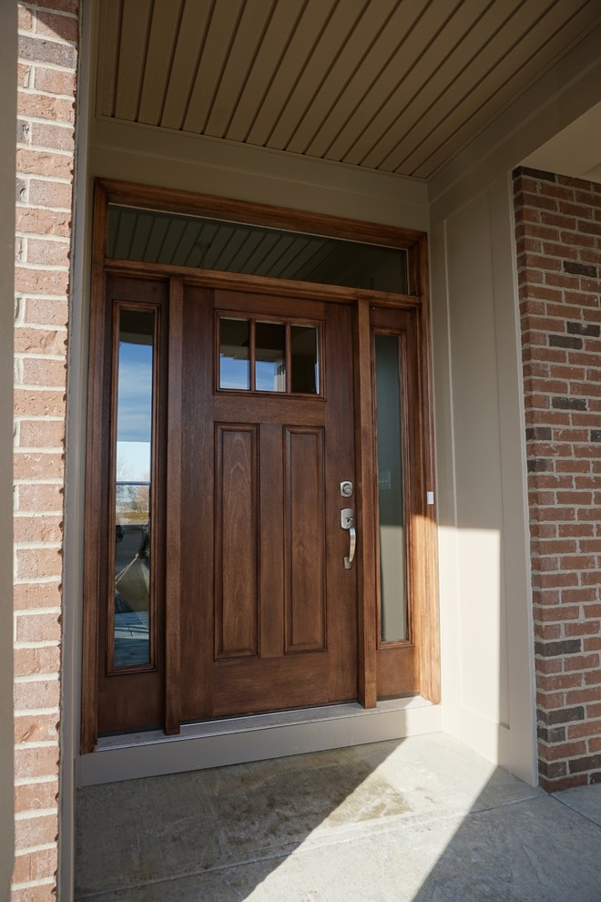 Modified Bradford Floor Plan from Wieland Builders - Entrance ...