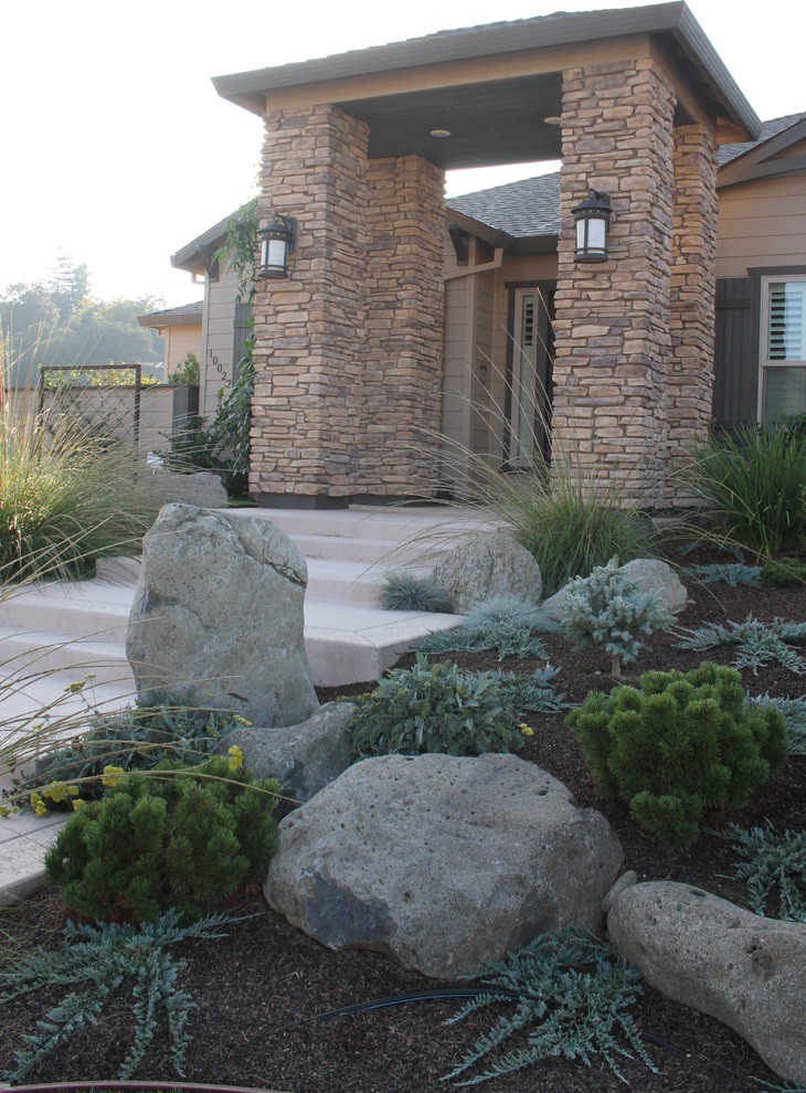 Mountain Style for the Foothills - Rustic - Entry - Sacramento - by ...