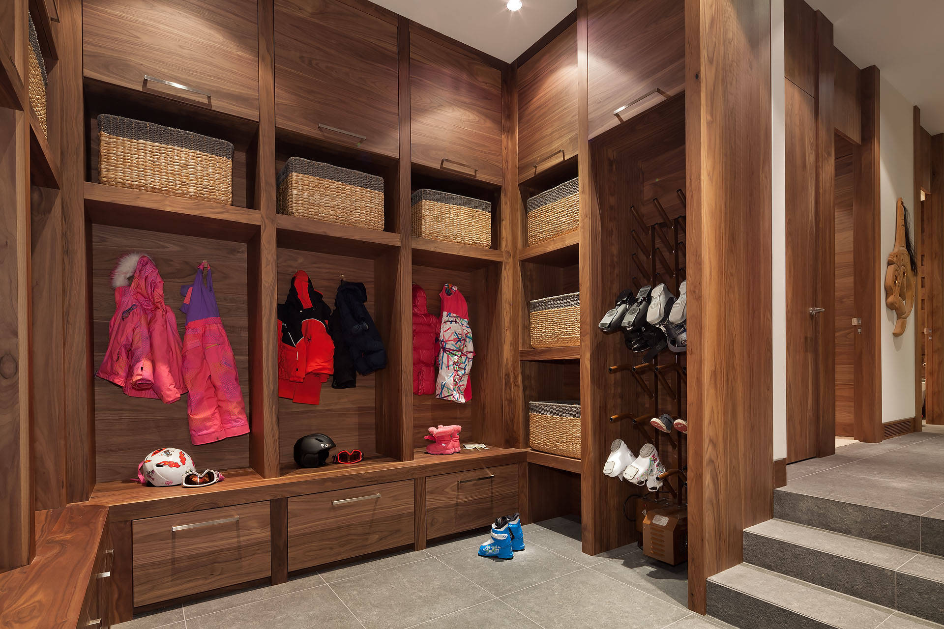 Mud Cubbies Plans DIY Mudroom Makeover From A Laundry Closet