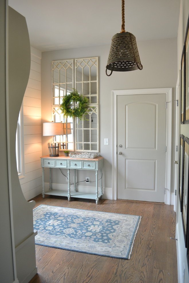 Mudroom - Farmhouse - Entry - Atlanta - by Ramon Stewart Construction ...