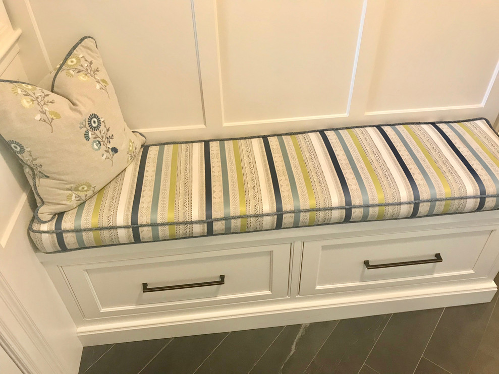 Mudroom Renovation - Transitional - Entry - Boston - by LME Designs | Houzz