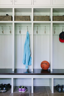 Mudroom storage cubbies - Transitional - Entry - Chicago - by Jean ...